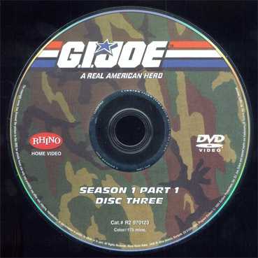 JoeGuide.com - Videos > Rhino - G.I.Joe: Season One, Part One DVD Set